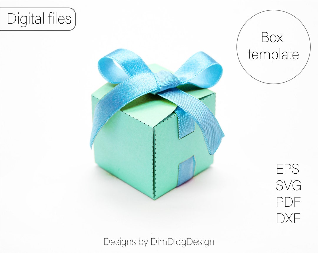 Box Svg Box Template Svg Gift Box Svg Favor Box Svg Jewelry Box Svg ...