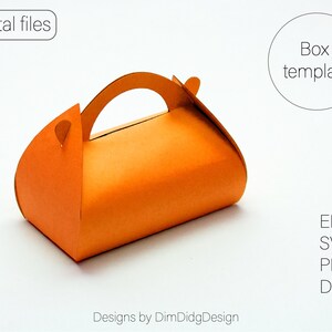 Favor Box Svg Party Favor Boxes Svg Candy Box Svg Gift Box Template Svg ...