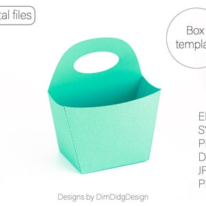 French Fry Box Svg Fry Box Template SVG Gift Box Svg Digital - Etsy Canada