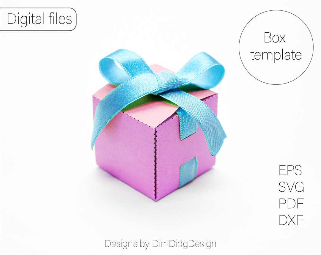 Box Svg Box Template Svg Gift Box Svg Favor Box Svg Jewelry - Etsy