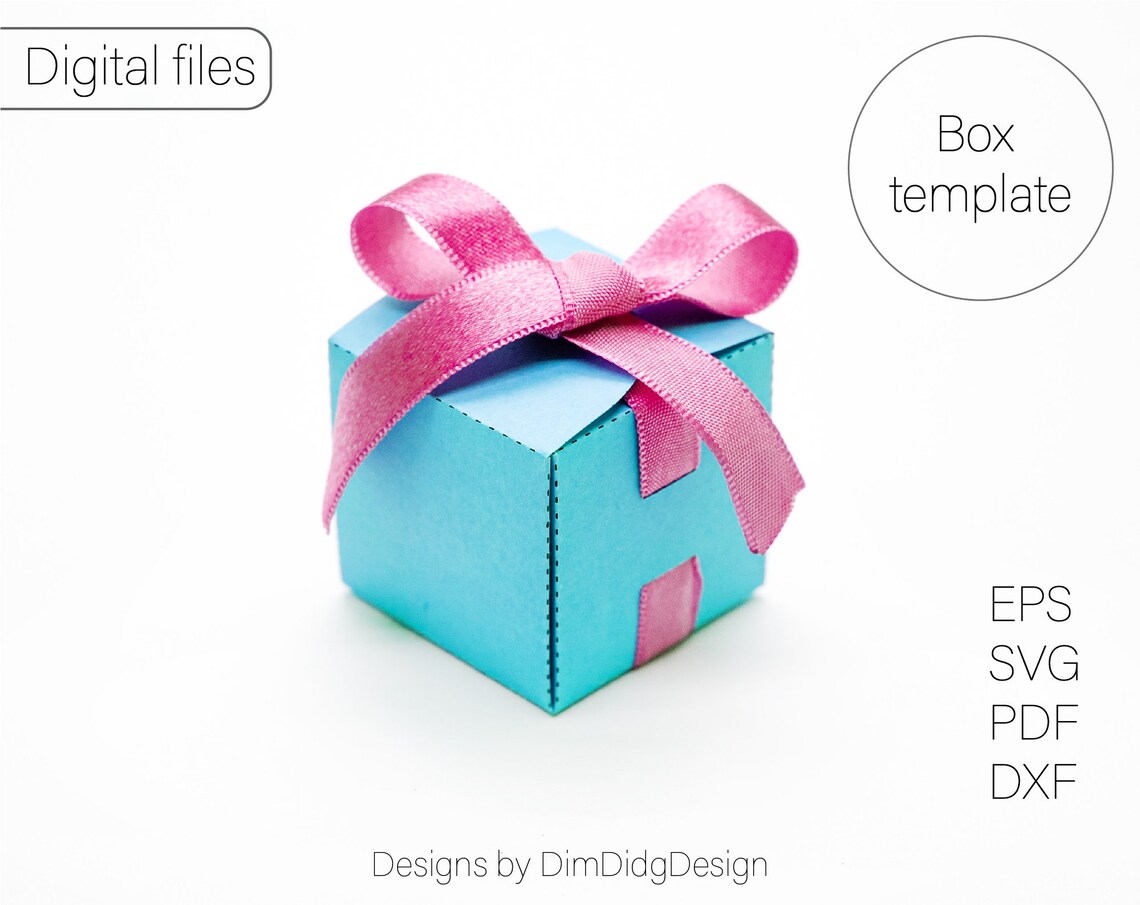 Box Svg Box Template Svg Gift Box Svg Favor Box Svg Jewelry | Etsy