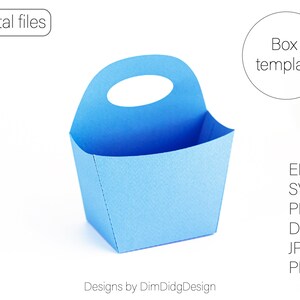 French Fry Box Svg Fry Box Template SVG Gift Box Svg Digital - Etsy Canada