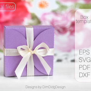 Box Svg Box Template SVG Gift Box Template Cricut Box Svg Files for ...