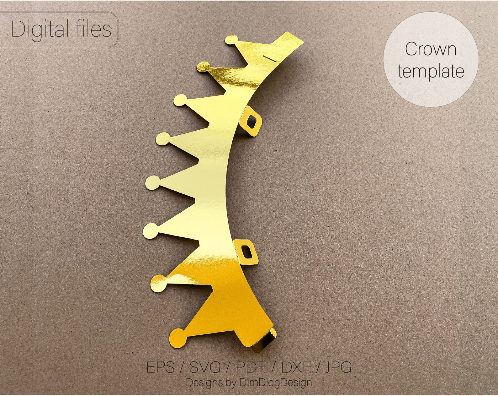 Princess Crown Svg Tiara Svg 3d Crown Svg Paper Cut Crown - Etsy