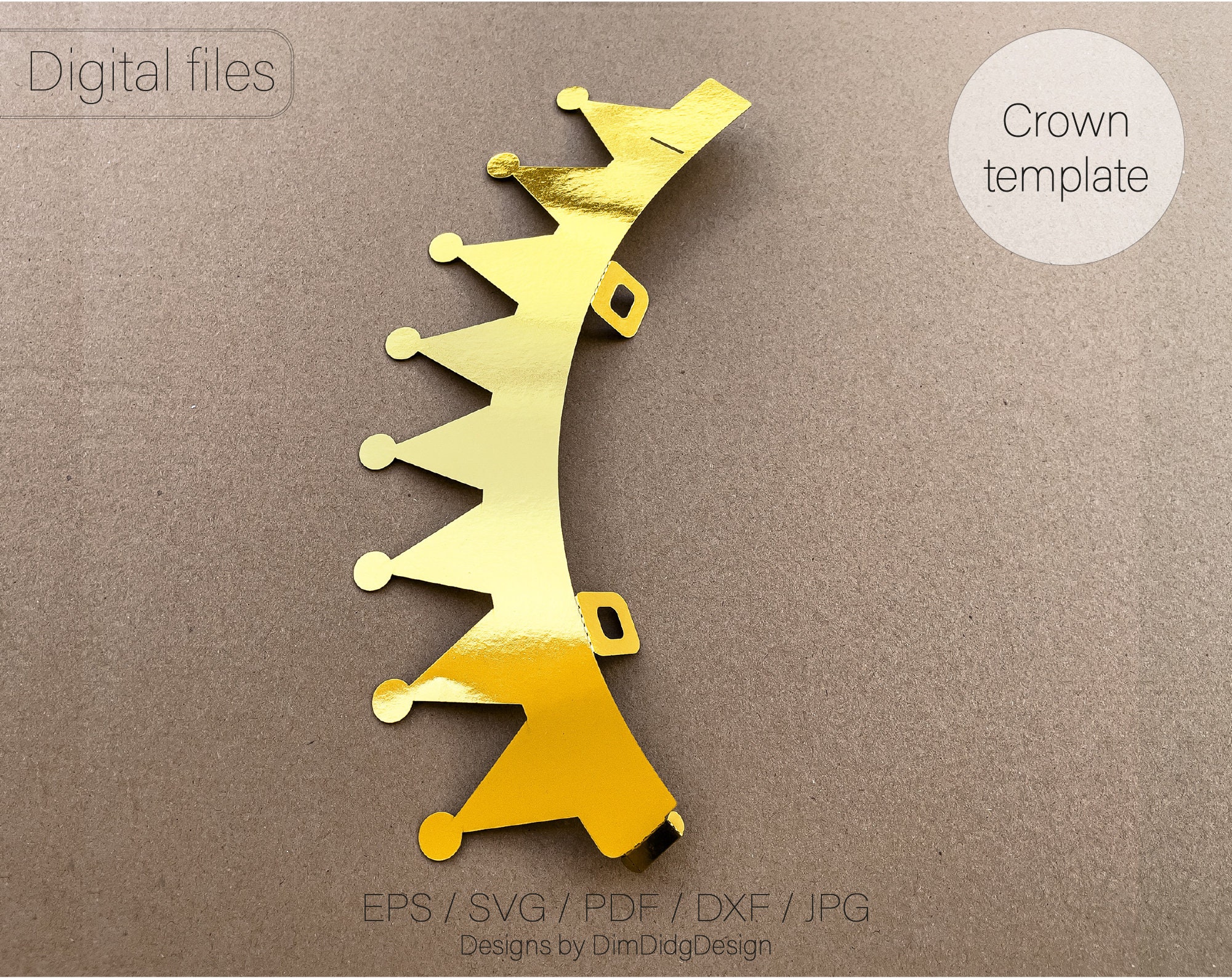 Princess Crown Svg Tiara Svg 3d Crown Svg Paper Cut Crown - Etsy UK