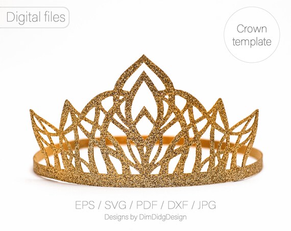 Pretty Tiara Template