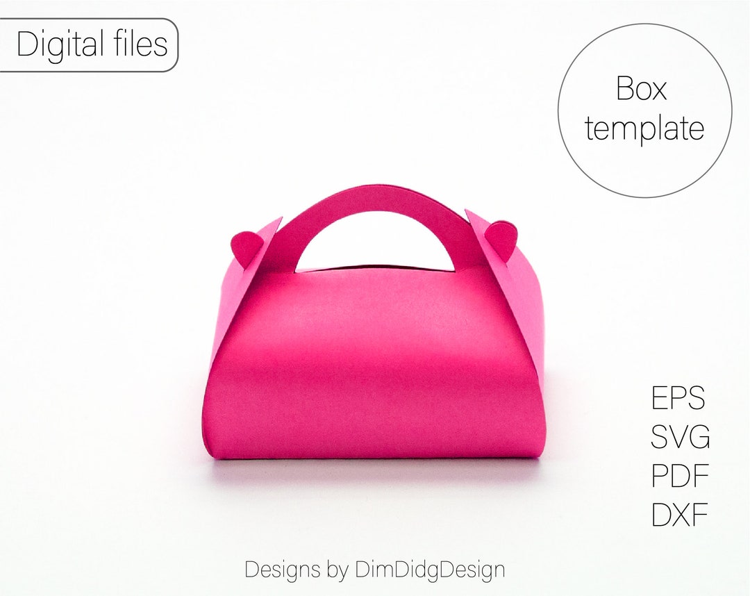 Favor Box Svg Party Favor Boxes Svg Candy Box Svg Gift Box Template Svg ...