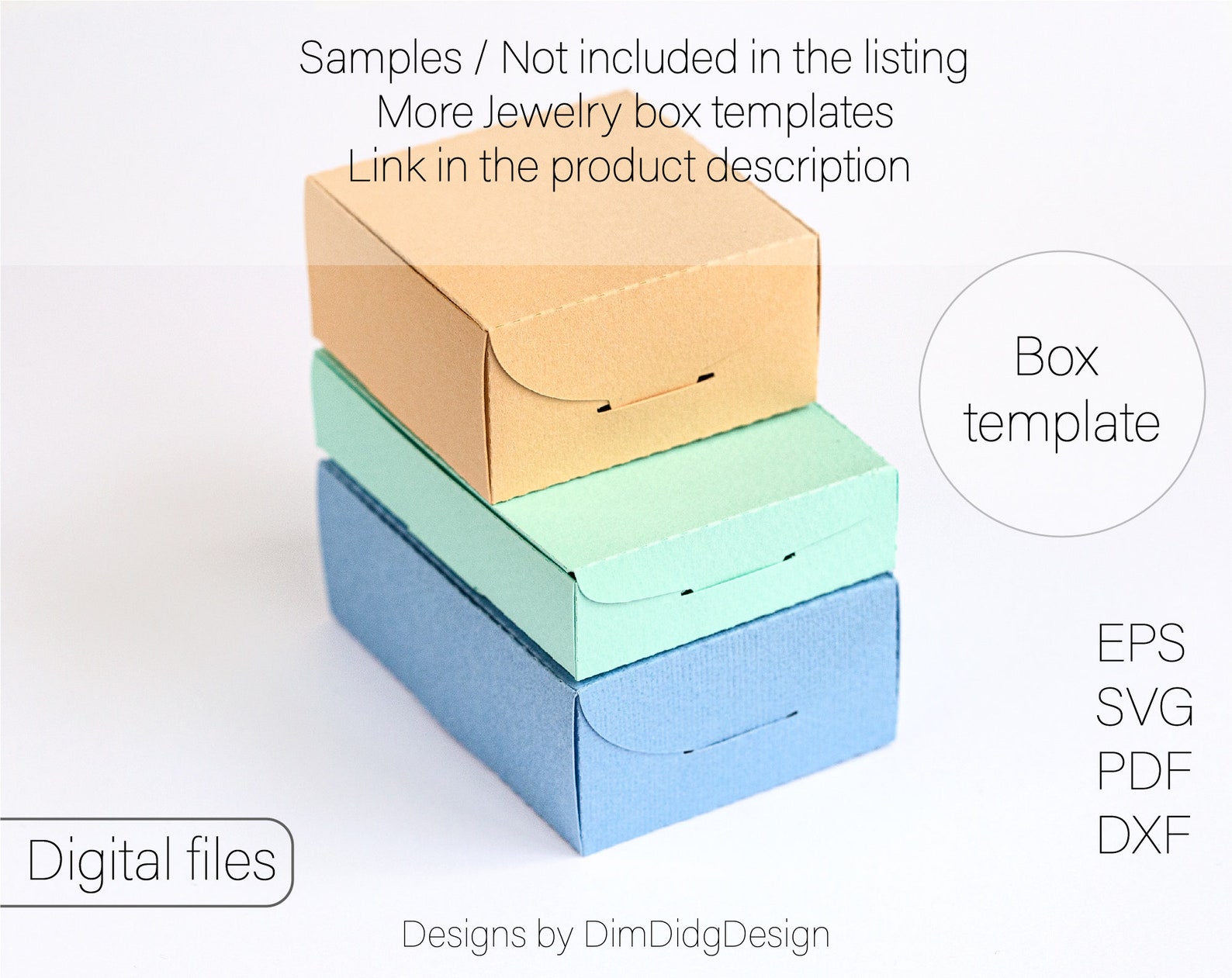 Gift Box SVG Jewelry Box Svg Box Template Svg Cricut Box Svg - Etsy Canada