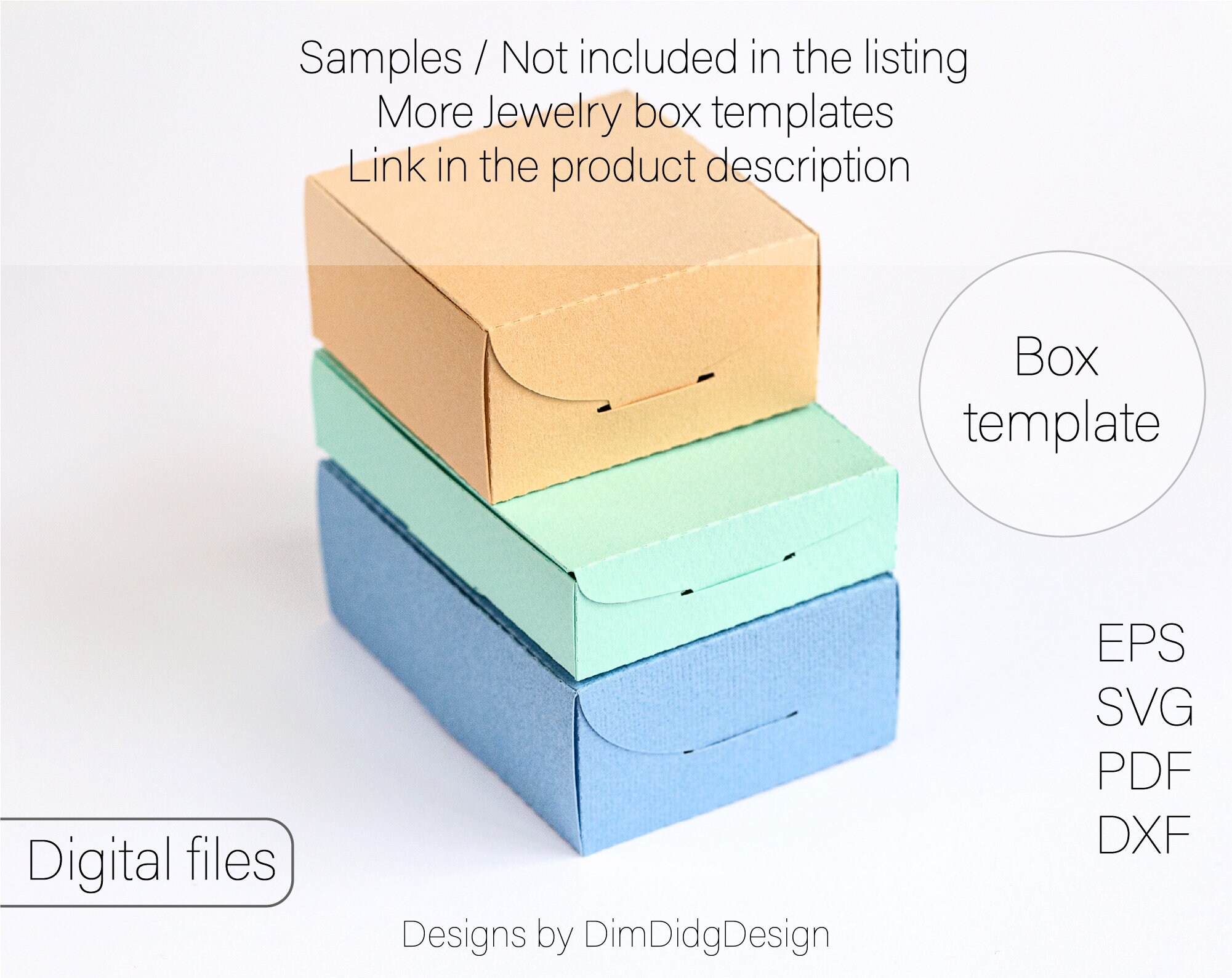 Gift Box SVG Jewelry Box Svg Box Template Svg Cricut Box Svg - Etsy Canada