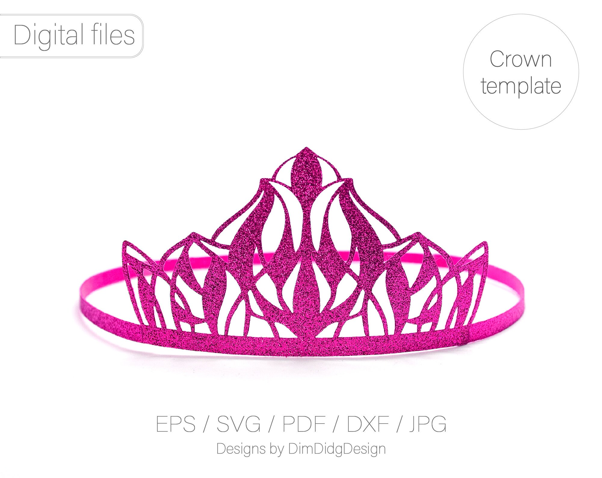 Tiara Svg Birthday Crown Svg Crown Svg Princess Crown Svg - Etsy