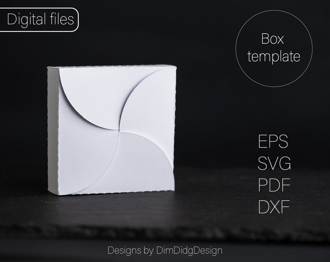 Box Svg Box Template SVG Gift Box Template Cricut Box Svg Files for ...