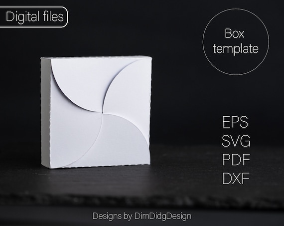 Box Svg Box Template SVG Gift Box Template Cricut Box Svg | Etsy