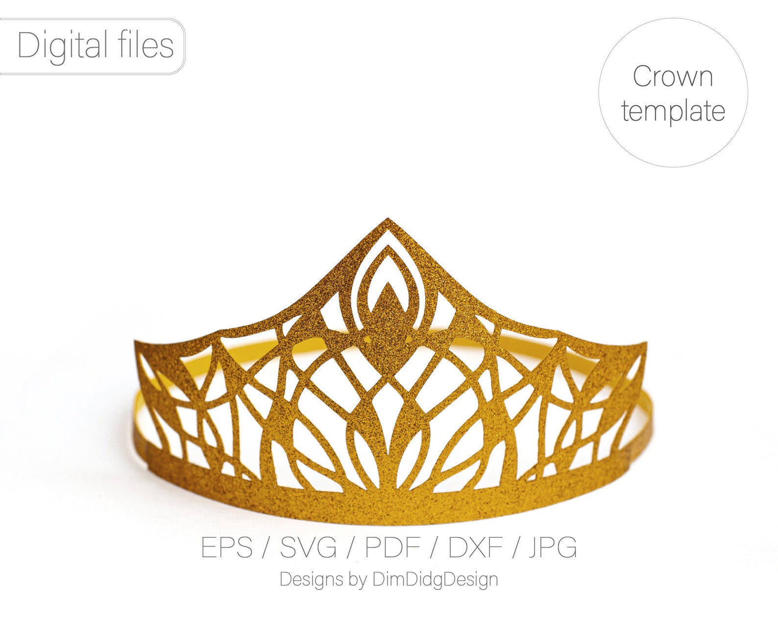 Couronne svg Princesse couronne svg Diadème svg Anniversaire - Etsy France