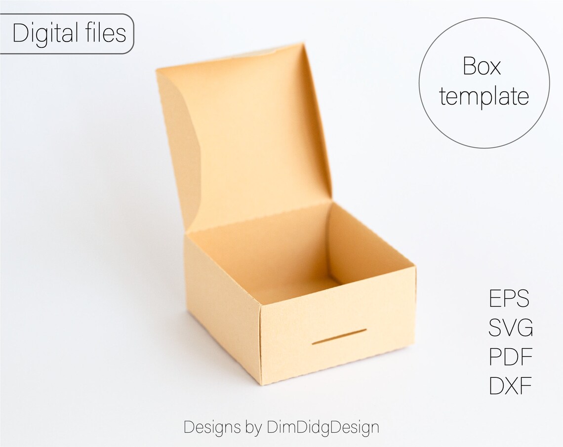 Jewelry box svg Gift box SVG Box template svg Cricut Box svg | Etsy