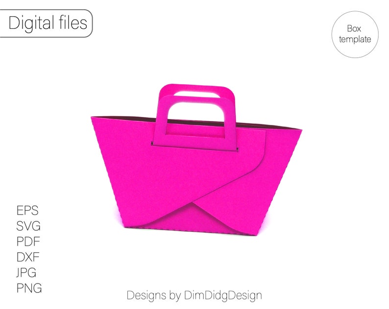 Purse Box SVG Purse Svg Gift Box Svg Card Box Svg Handbag Svg - Etsy