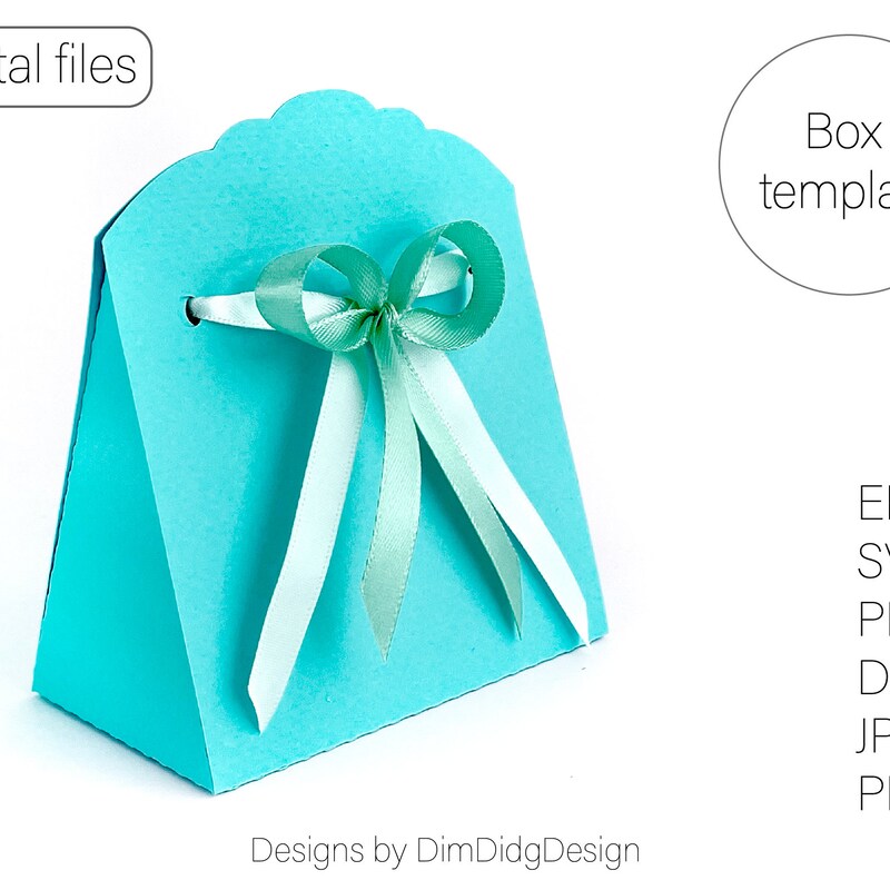 Paper Favor Boxes - Etsy