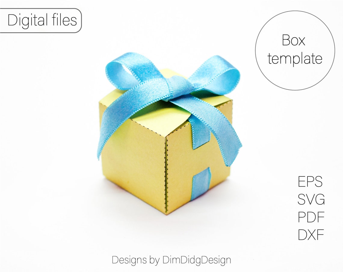 Box Svg Box Template Svg Gift Box Svg Favor Box Svg Jewelry | Etsy