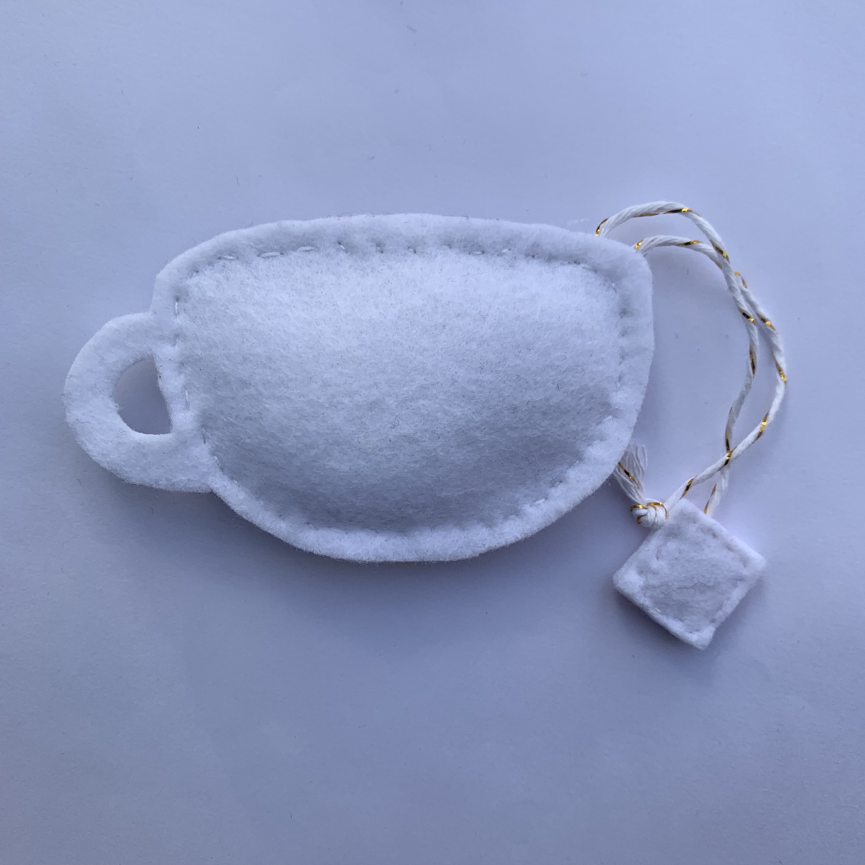 PDF Pattern, Kawaii Tea Cup Pattern, Felt Ornament Pattern, Felt Kawaii ...