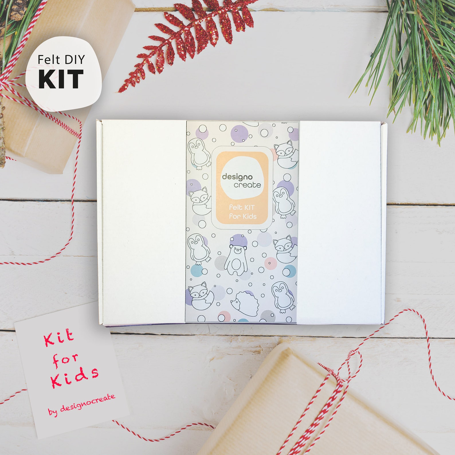 Felt Teddy Bear Sewing Kit For Kids | Etsy