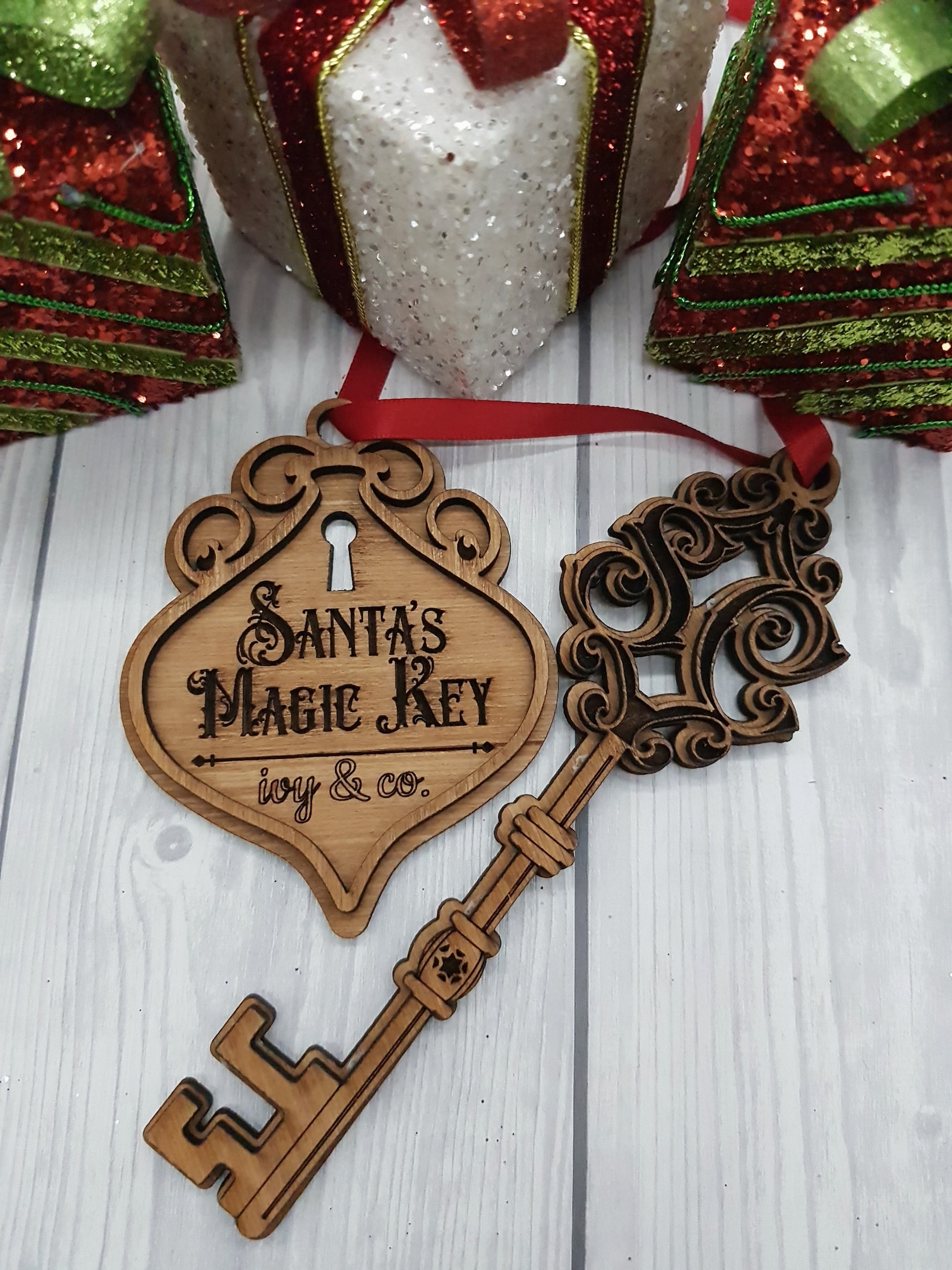 Santas Magic Key Personalised Children's Christmas Key - Etsy