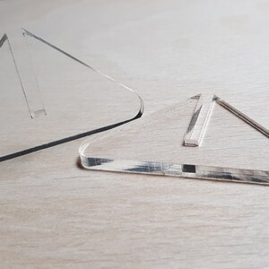 Acrylic Stands, Sign Holder, Feet Stands, Acrylic Feet, Sign Base ...