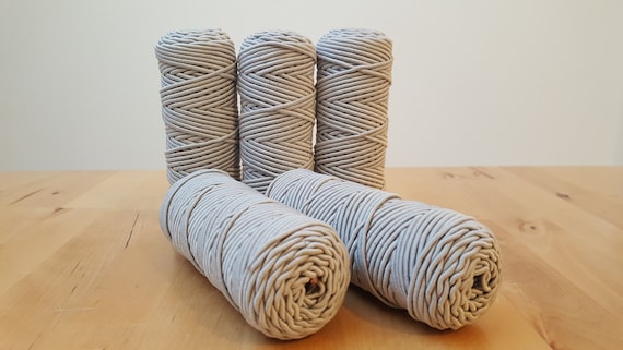 Silver 1.5 mm Macrame Supra Cord Thread Yarn 75 m Excellent | Etsy