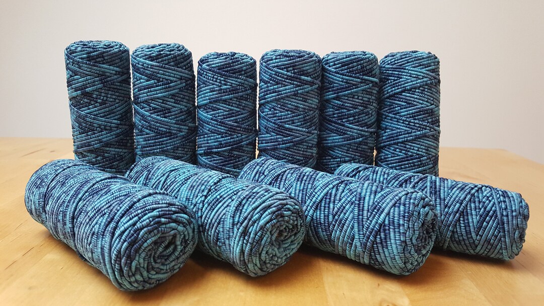 123-macrame Supra 1.5 Mm Mix Melange Cord Thread Yarn 75m Excellent for ...