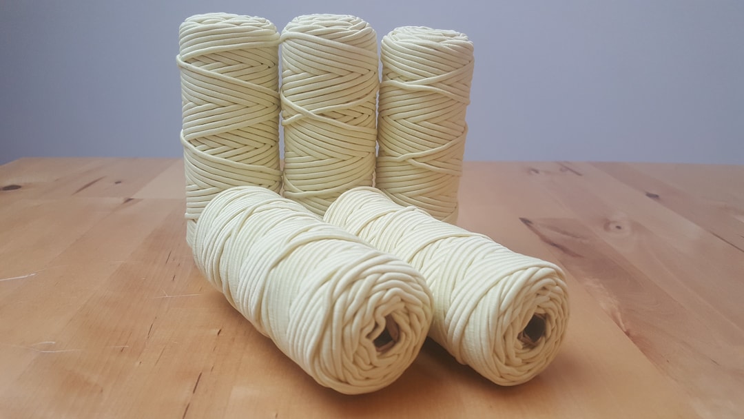 Light Yellow 1.5 Mm Macrame Supra Cord Thread Yarn 75 M Excellent for ...