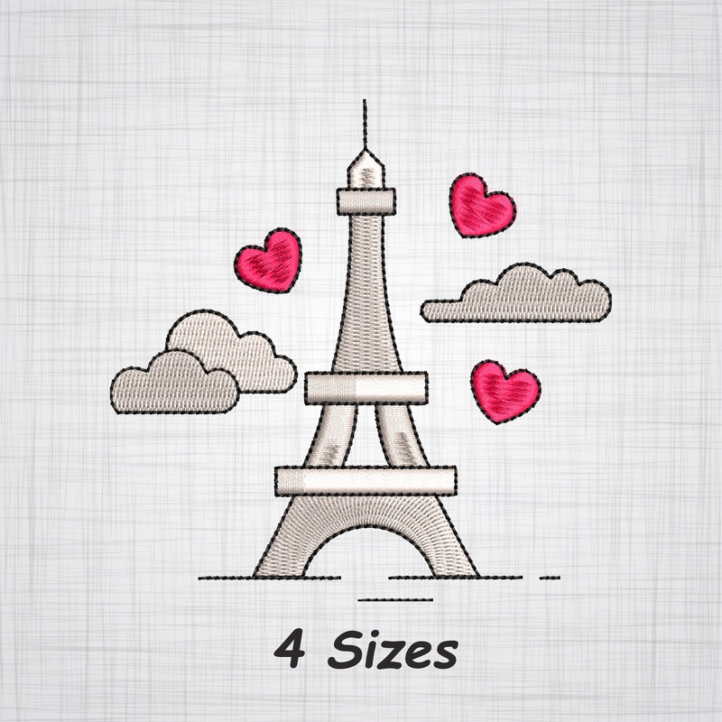 Paris Embroidery - Etsy