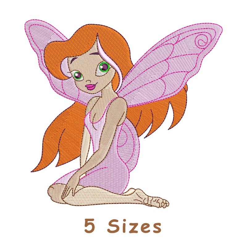 Fairy Machine Embroidery Designs - Etsy