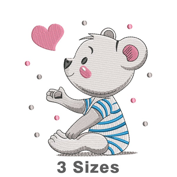 Teddy Bear Embroidery Designs - Etsy