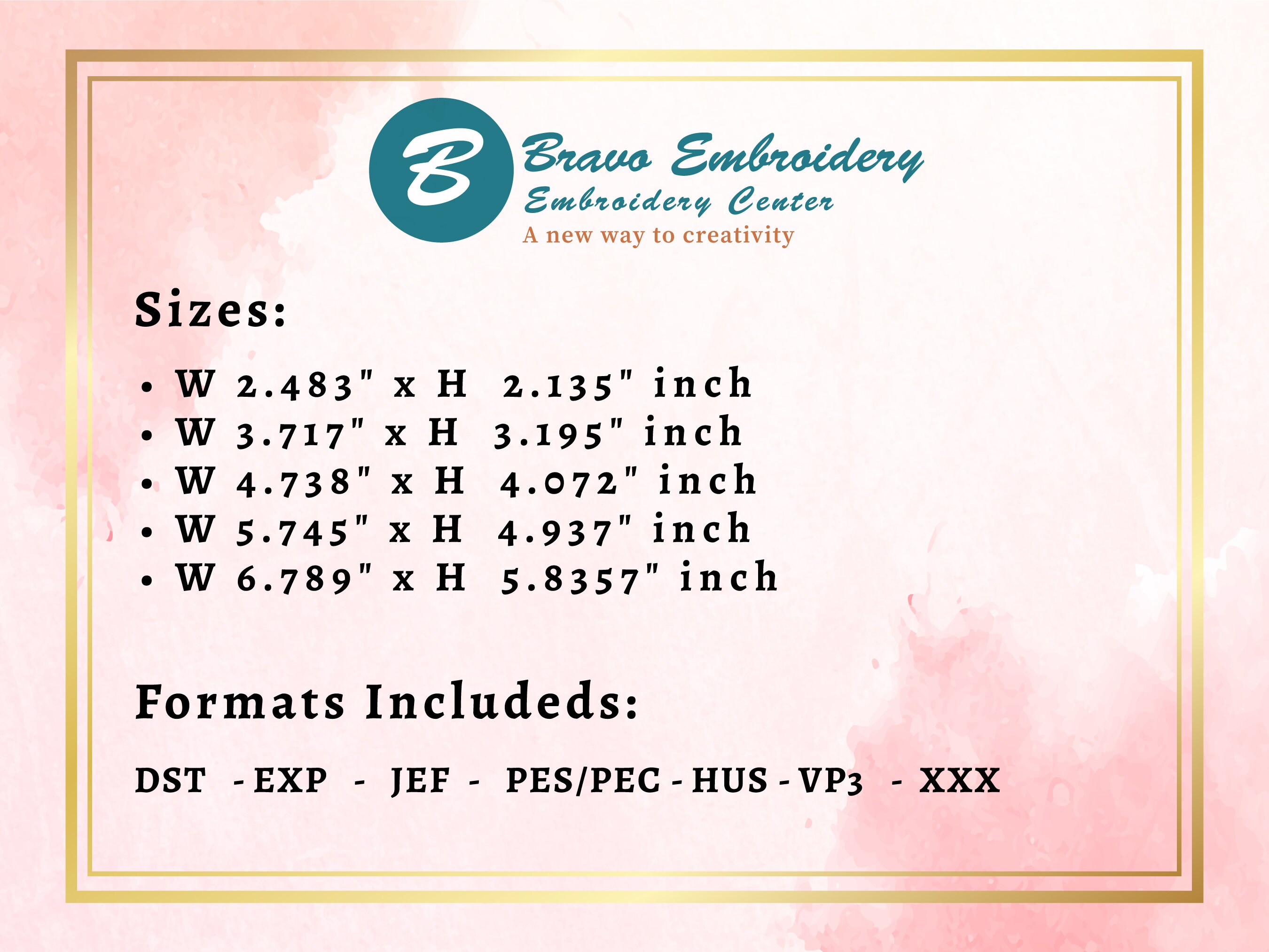 Floral Dog Frame Embroidery Design, Puppy Embroidery 5 Sizes (instant ...