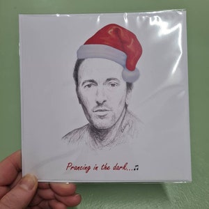 Bruce Springsteen Christmas Card - Etsy