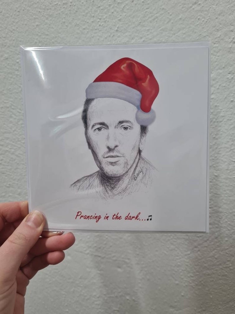 Bruce Springsteen Christmas Card - Etsy
