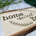 Wooden Home Sweet Home Hanging, Entryway Welcome Decor, Home Sweet Home ...