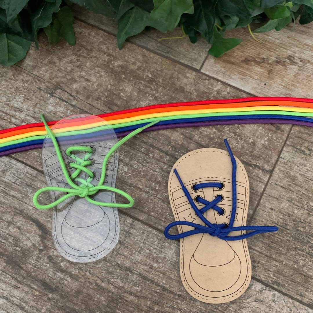 Shoe Lace Learning | Kids Learning Gift - Etsy
