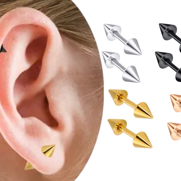 Spike Earrings - Etsy