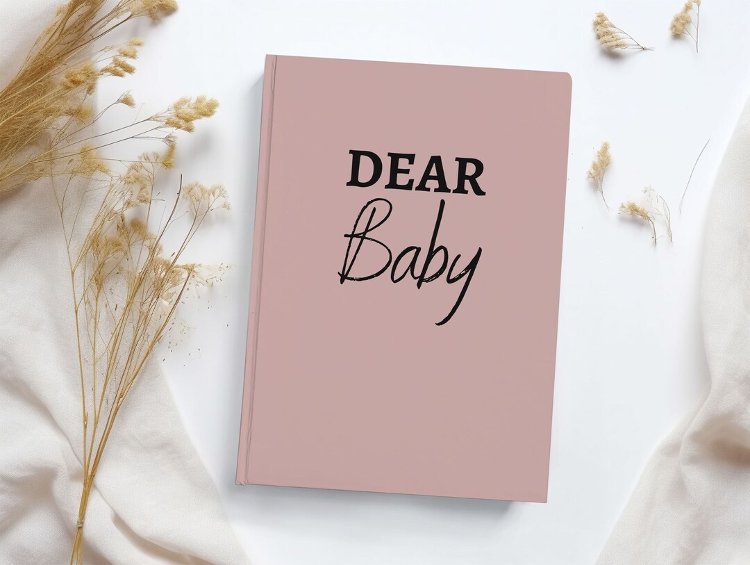 Dear Baby Notebook Gift || Memory Book. Keepsake Journal. Baby Journal ...