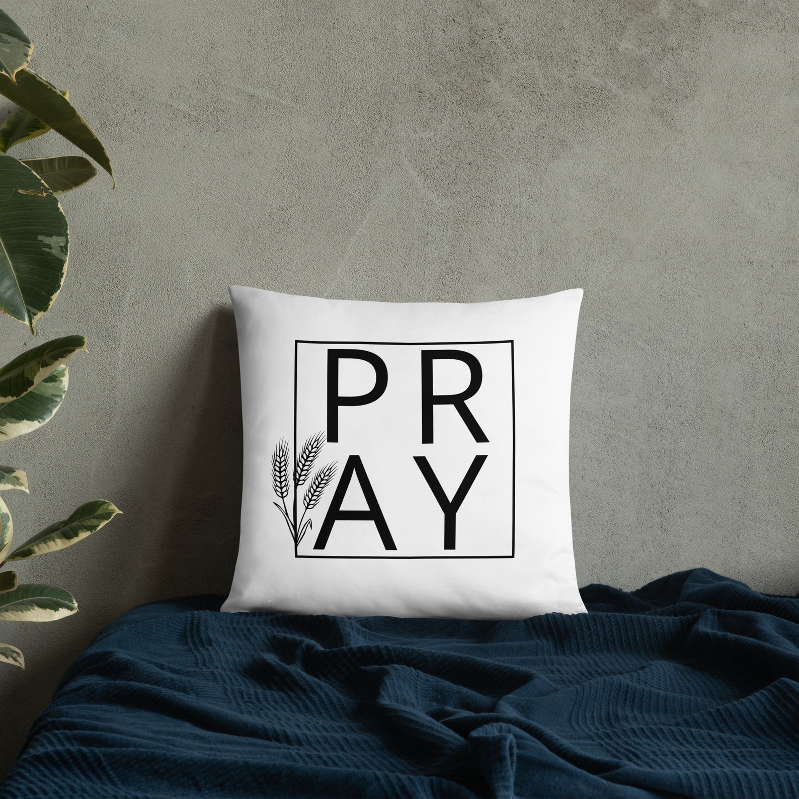 Pray Pillow box Great Housewarming Gift. Christian Throw - Etsy