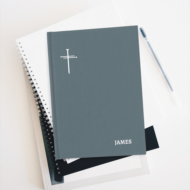 Personalized Prayer Journal Hardcover Christian Notebook. Lined ...