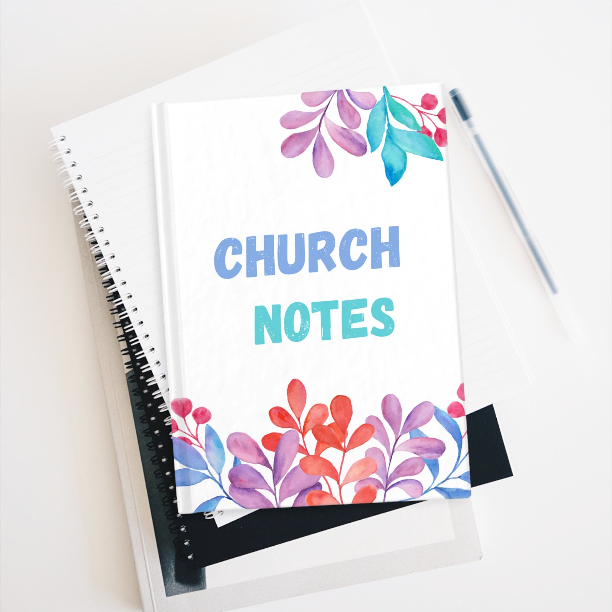 Church Notes Prayer Journal for Women Sermon Notes Bible Journal ...