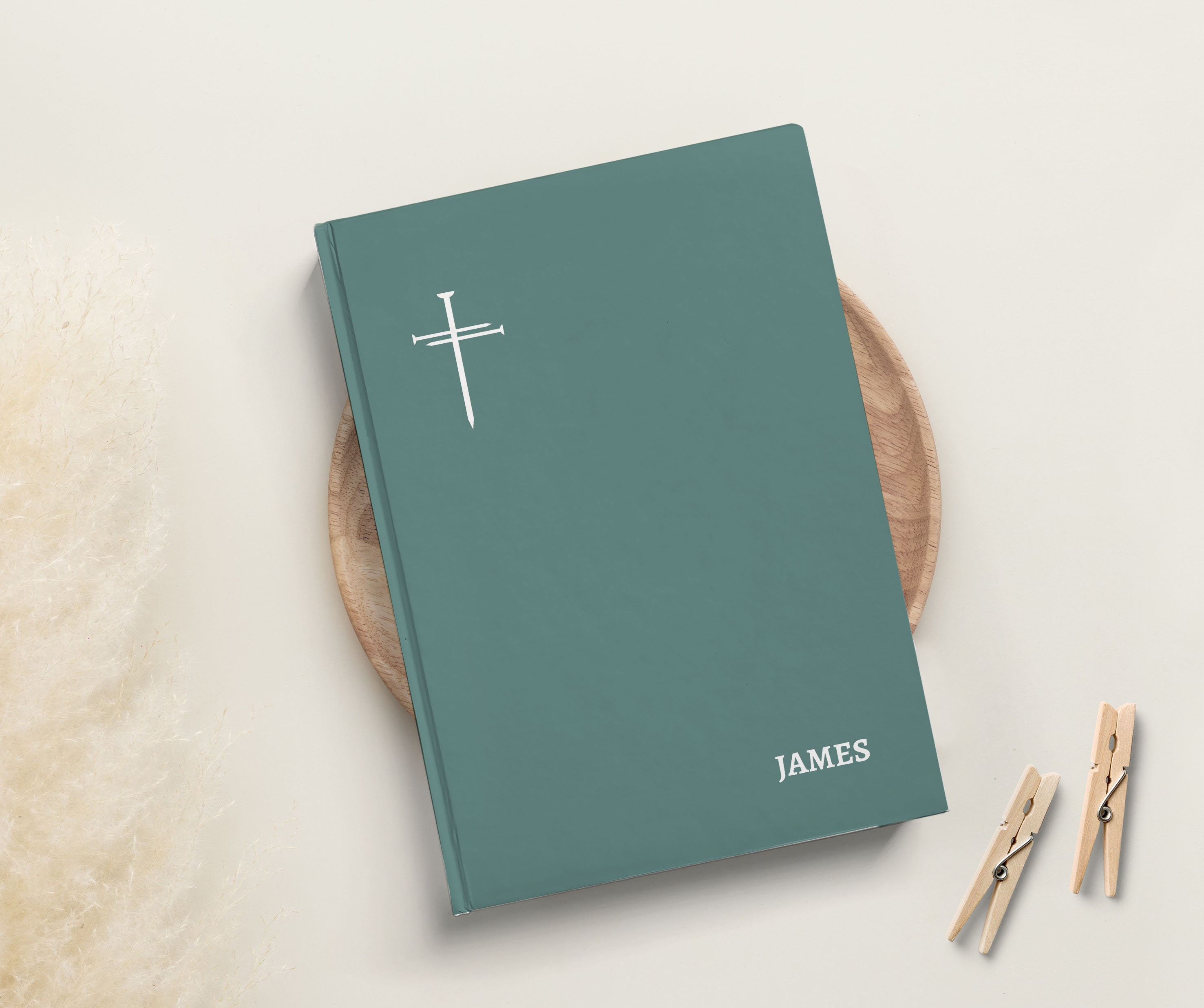 Personalized Prayer Journal || Hardcover Christian Notebook. Lined ...