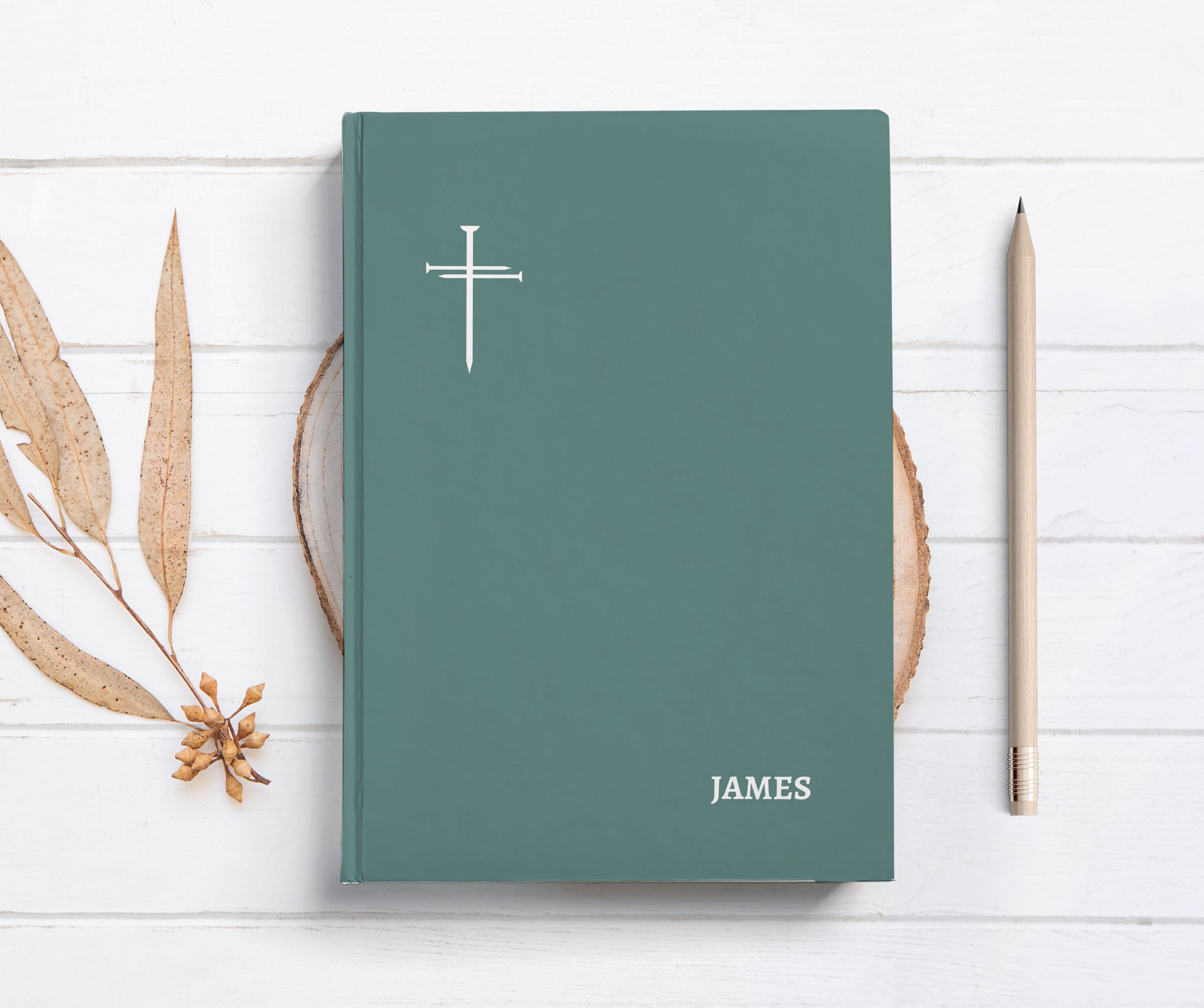 Personalized Prayer Journal || Hardcover Christian Notebook. Lined ...