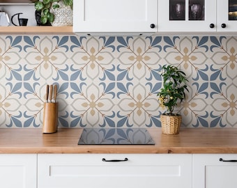 Decorative Shapes Tile Stickers, Peel and Stick Tiles, Mosaic Tile ...