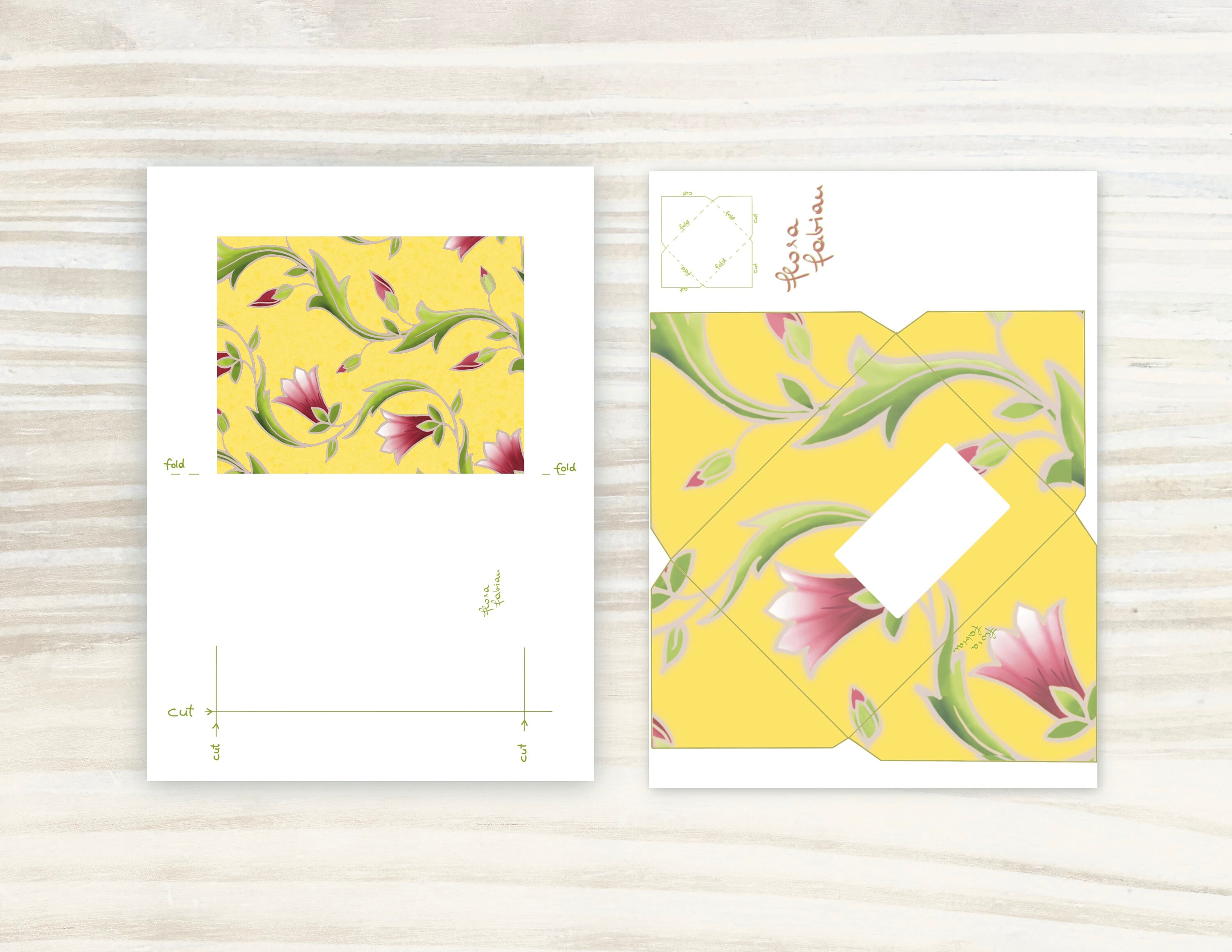 Printable Greeting Card Envelope 4,25x5,5 10,8x14cm Extra Free Coloring ...