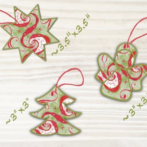 Printable Christmas Gift Tags Printable Christmas Ornaments Angel, Star ...