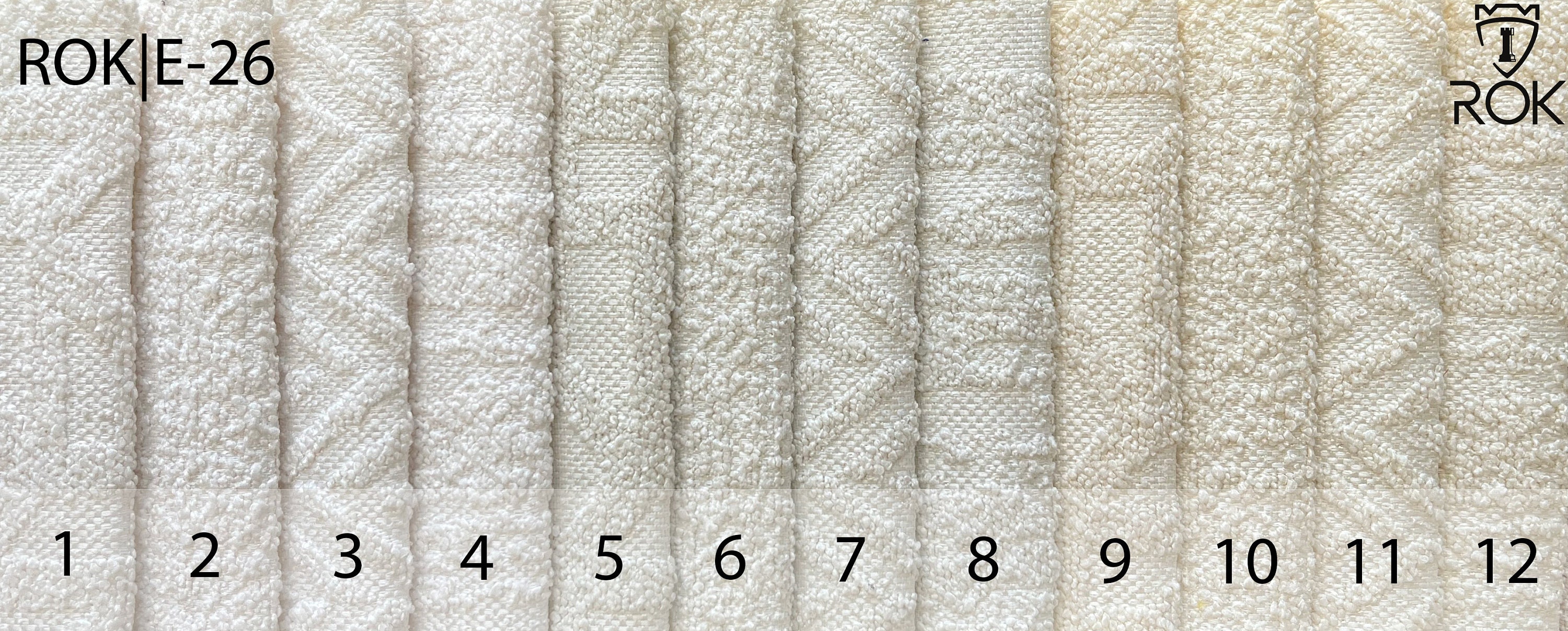 Boucle Design Cotton Look Upholstery Fabric by Yard, 4 Design ...