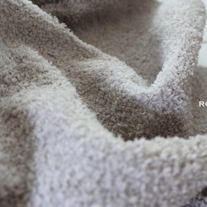 Cozy Teddy Chenille Upholstery Fabric by Yard - Etsy