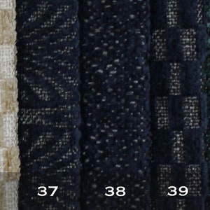 Boucle Design Cotton Upholstery Fabric by Yard, 42 Colors, Three Design ...