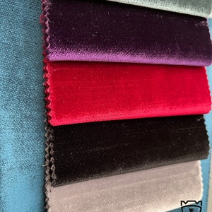 Silky, Solid, Soft, Shinny Upholstery Velvet, Soft Velvet, Home Decor ...